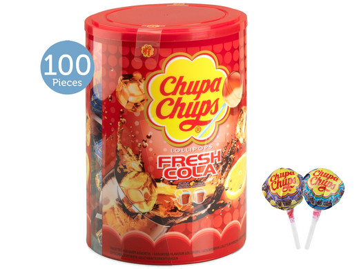 100x Lizak Chupa Chups Cola Mix Silo